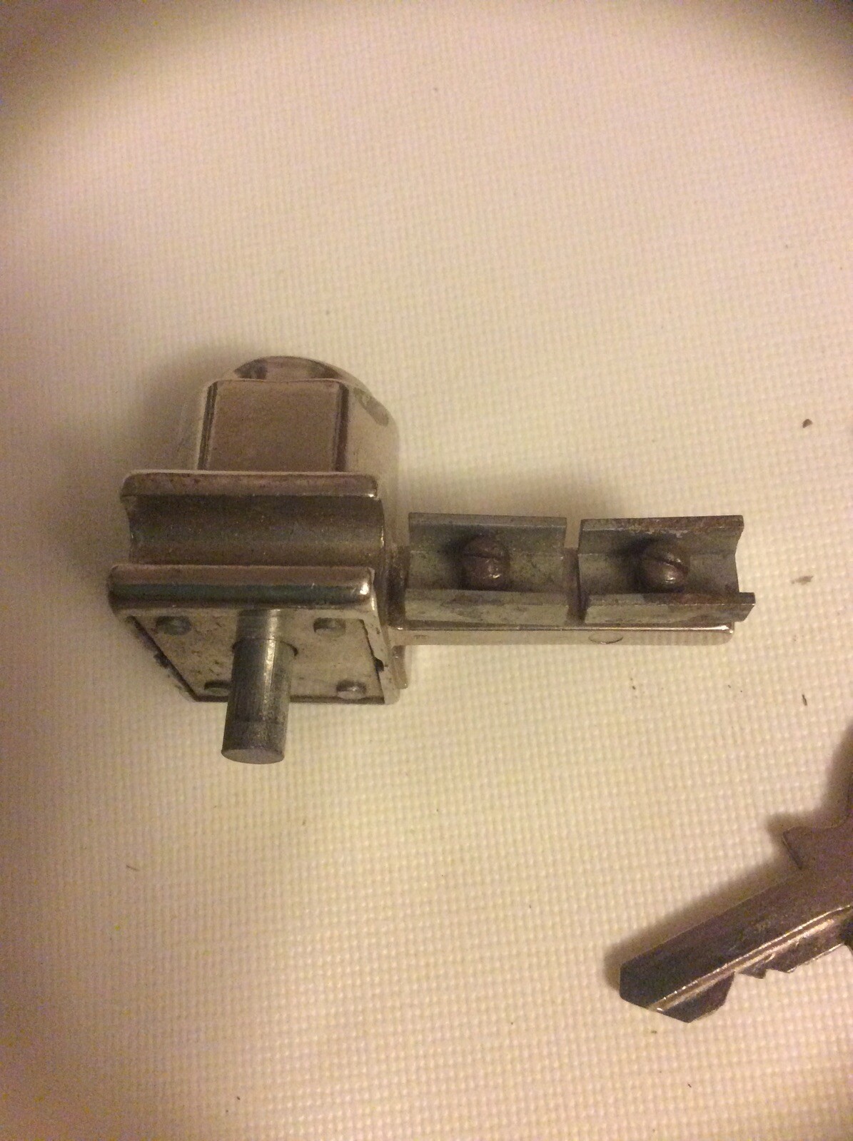 Huwil 6303 Push Button Glass Sliding Door Lock 11/5 | eBay UK