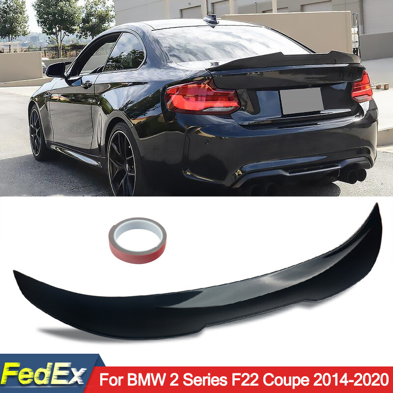 For BMW F87 M2 F22 M240i M230 14-20 PSM Style Gloss Black Highkick ...