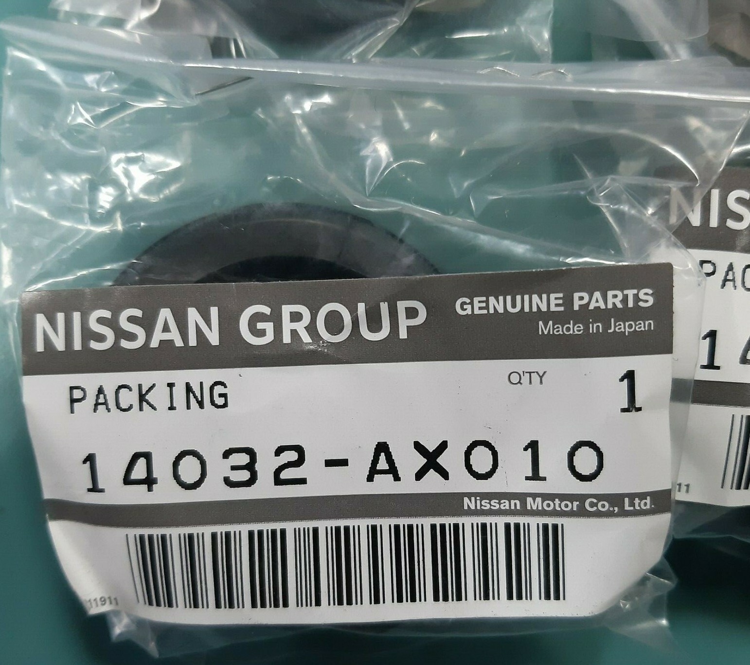SETx4 GENUINE SEAL RING PACKING,AIR FILTER HOUSING NISSAN MICRA K12 1.0 ...