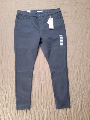 NWT WOMEN'S LEVI JEANS 720 Size 20W High Rise Super Skinny Hyperstretch ...