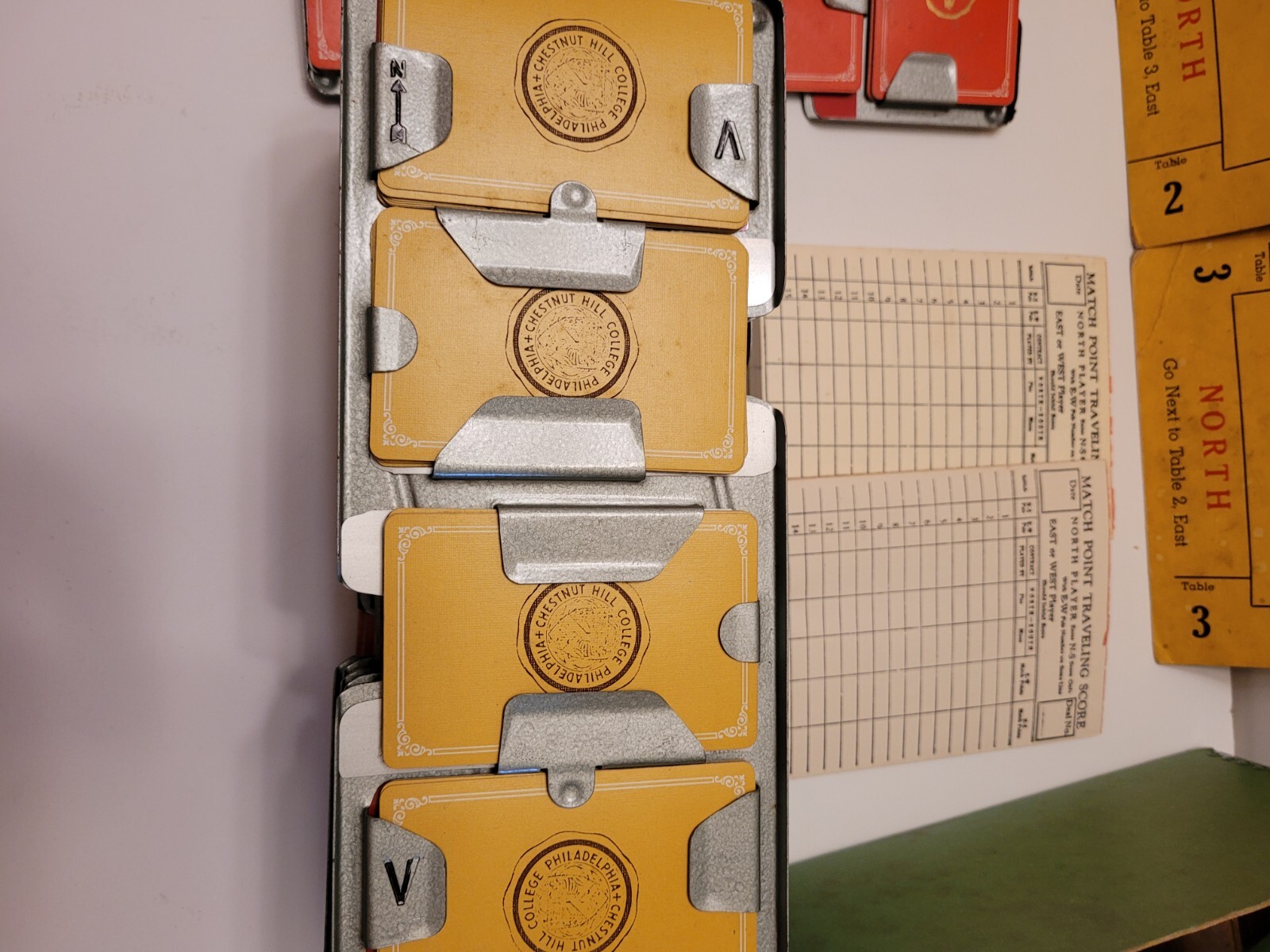 Vintage Bridge Howell Movement Card Guide Aluminum Boards By Vanco Inc ...