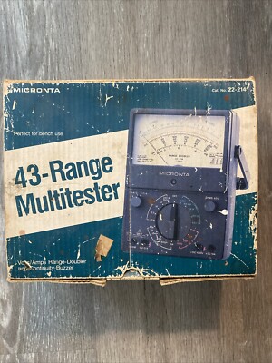 Multimeters - Micronta Digital Multimeter