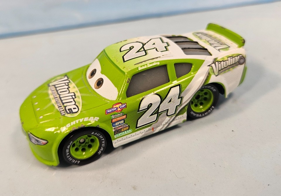 Disney Pixar Cars Brick Yardley Vitoline 24 Piston Cup Racers 1:55 ...