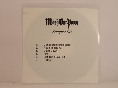 MASH OUT POSSE CONQUERORS (C56) 6 Track Promo CD Single also White ...