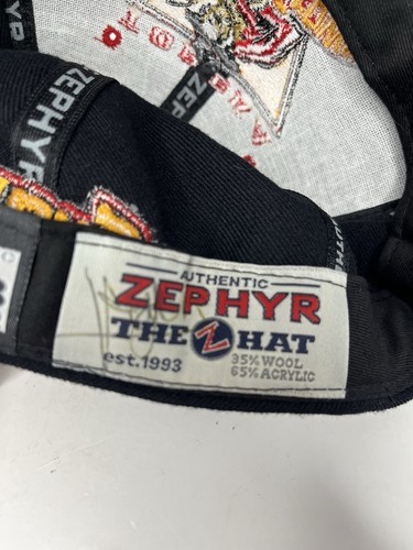 Topeka Scarecrows Hat - Fitted 6/78 Zephyr Cap - W/ Hockey Puck (FPHL ...