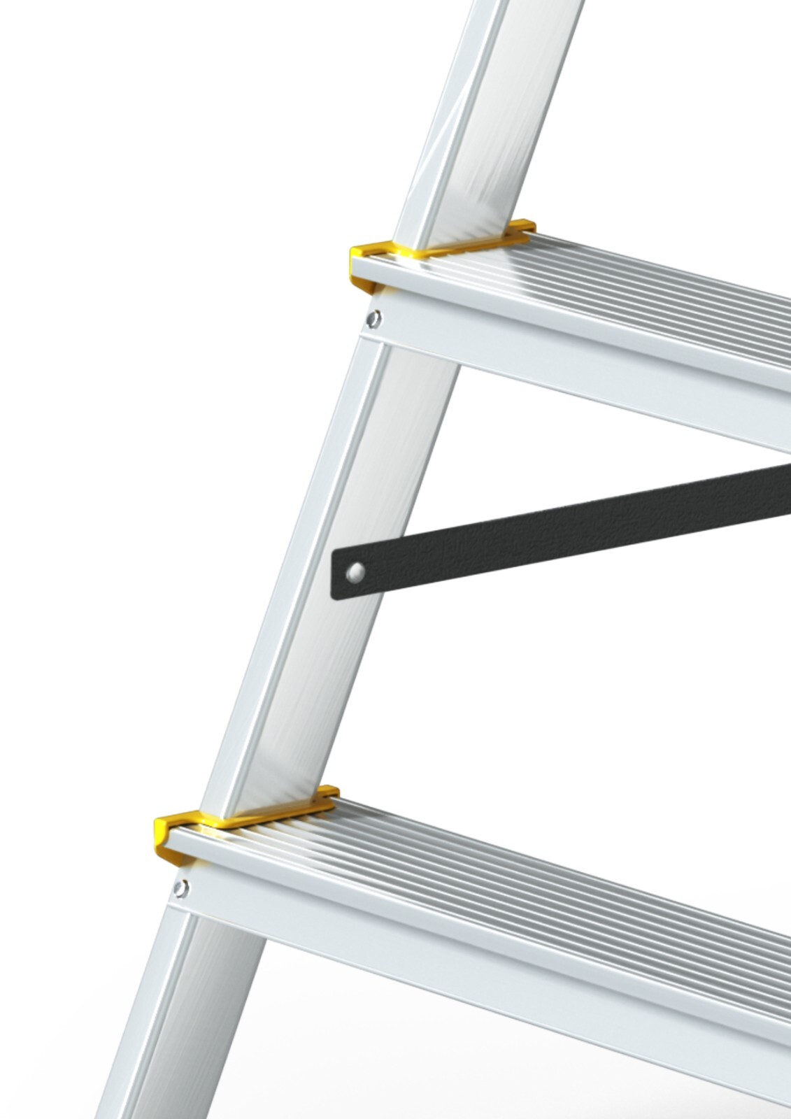 ALUMINIUM PLATFORM STEP - 8 TREAD EN131 PRO 150KG | eBay UK