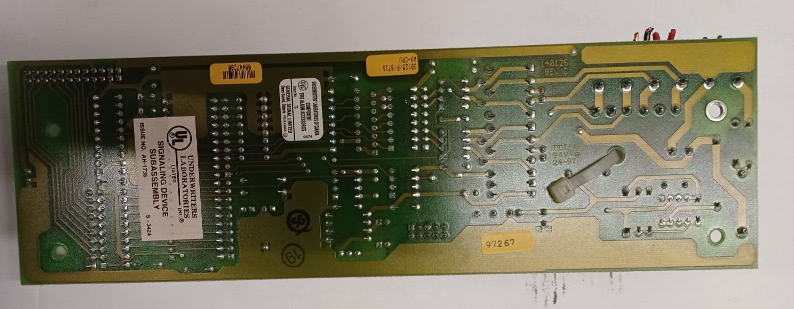 EST Edwards PN 140211 Four Output Horn Module Card for Lss4 Fire Alarm ...