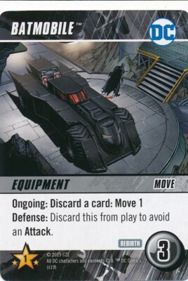 BATMOBILE DC Comics Deck Building Game REBIRTH BATMAN | eBay