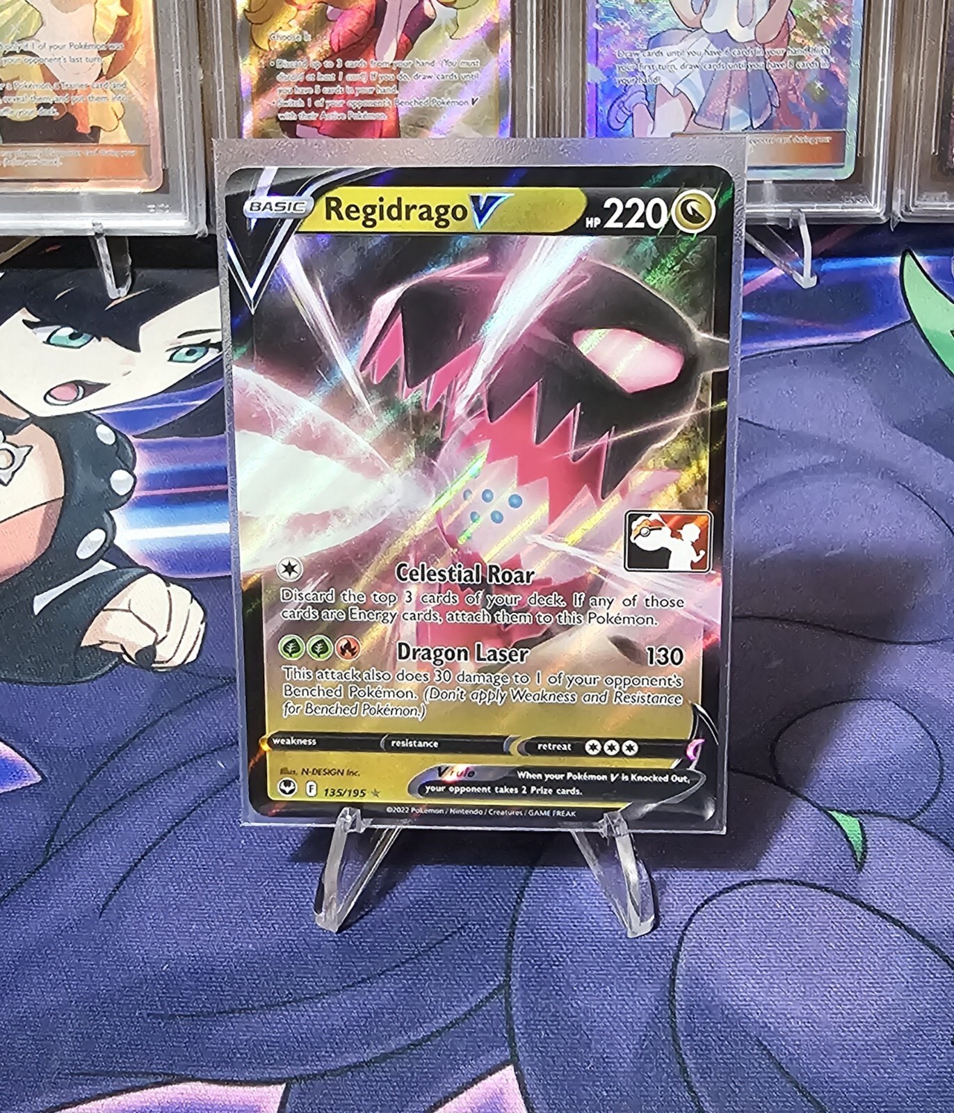 Regidrago V 135/195 Prize Pack Series 3 Pokemon Card TCG NM | eBay