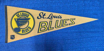 NHL St. Louis Blues vintage pennant 12 X 30 | eBay