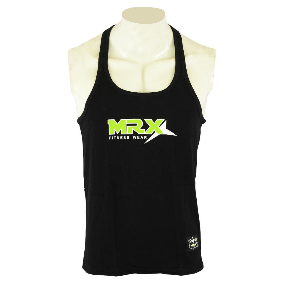 MRX Men's Gym Training Exercise Vest Sports Workout Gear Fitness ...