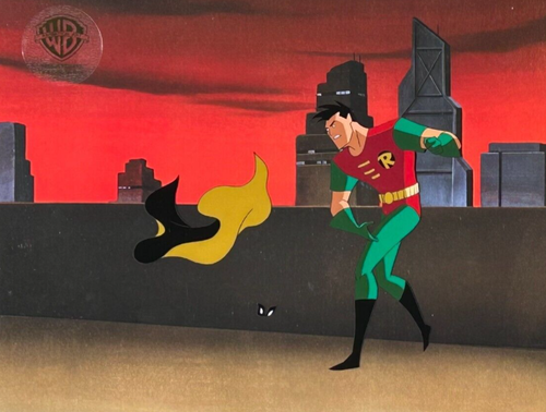 BRUCE TIMM rare ROBIN QUITS cel R20 Old Wounds BTAS WB COA Batman | eBay