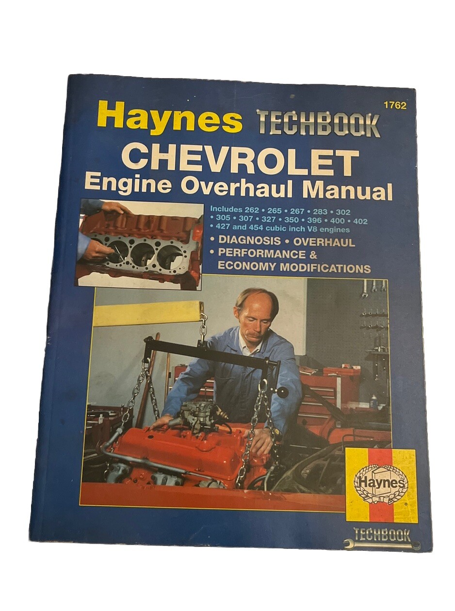 Haynes Techbook CHEVROLET ENGINE OVERHAUL MANUAL, Automotive Diagnosis ...