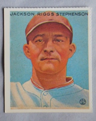 1977 Dover Reprint 1933 Goudey Jackson Riggs Stephenson Chicago Cubs | eBay