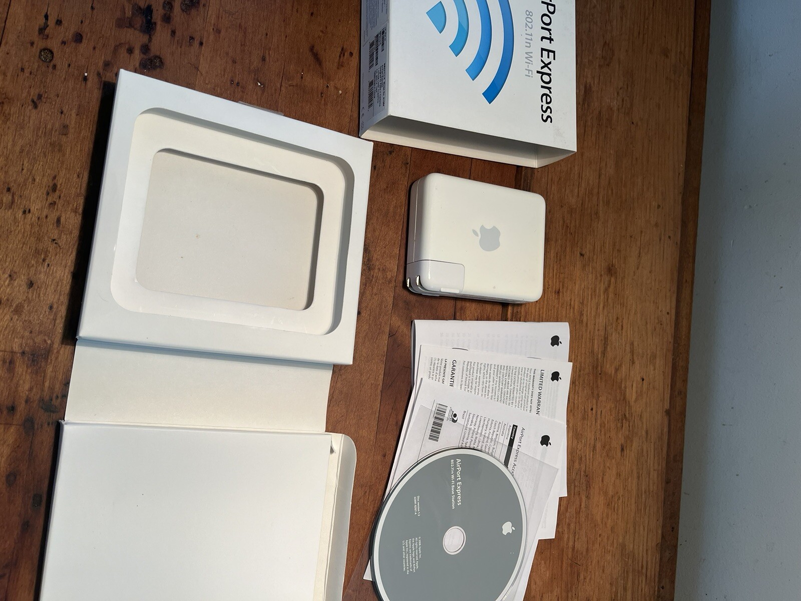 Apple AirPort Express 802.11n Wifi Wireless Router Extender w/USB A1264 ...
