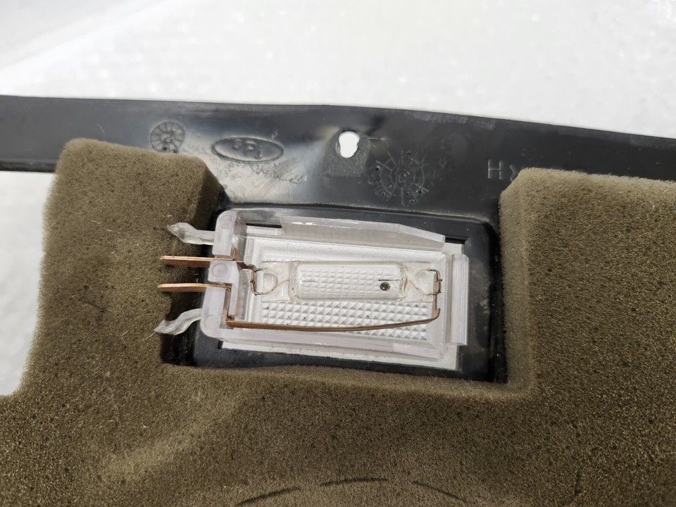 84-89 C4 Corvette Lower Dash Hush Panel with Light RIGHT Passenger Side ...