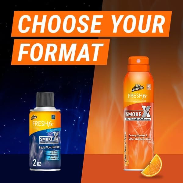 ArmorAll Fogger Rapid Odor Eliminator 2 Oz. Car Bomb Spray, SmokeX ...