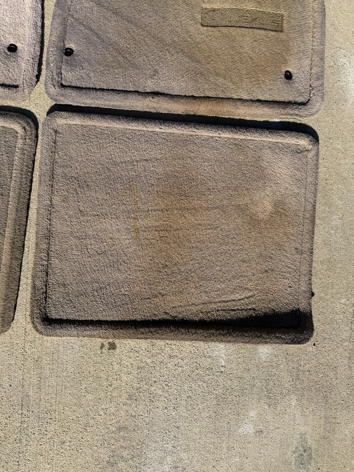 1995-2000 Lexus LS400 Tan Floor Mat Set Oem LC01 *DIRTY* Front & Rear ...