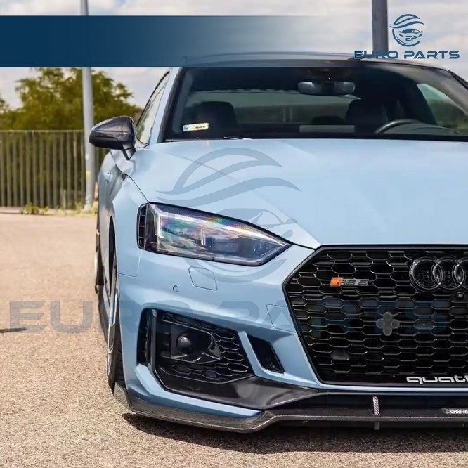 Fit 2017 2018 2019 Audi A5 Facelift To RS5 Style Front Bumper Kit With ...