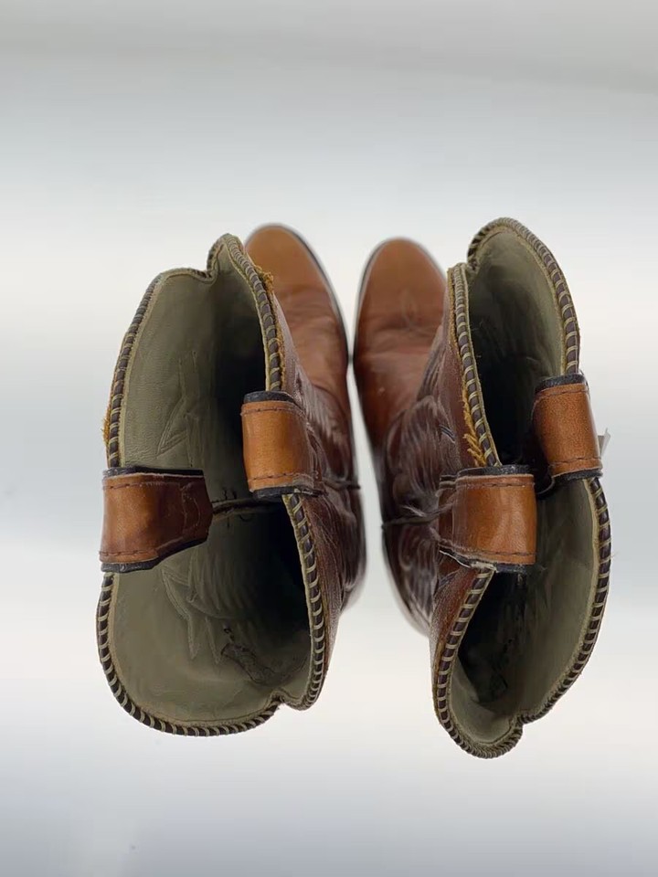 Tony Lama Western Boots Us6 Brw Leather JTZ89 | eBay