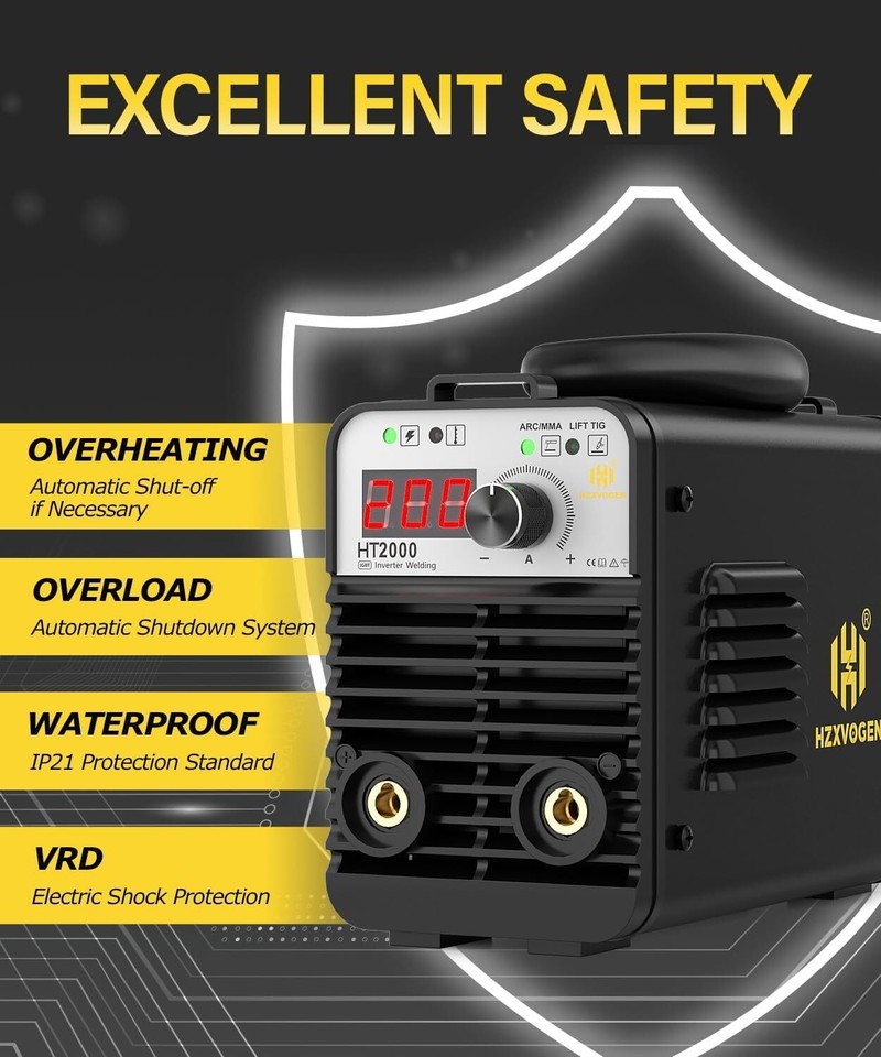 120A Stick Welder MMA Lift TIG Welding Machine W/Hot Start Mini Welder ...