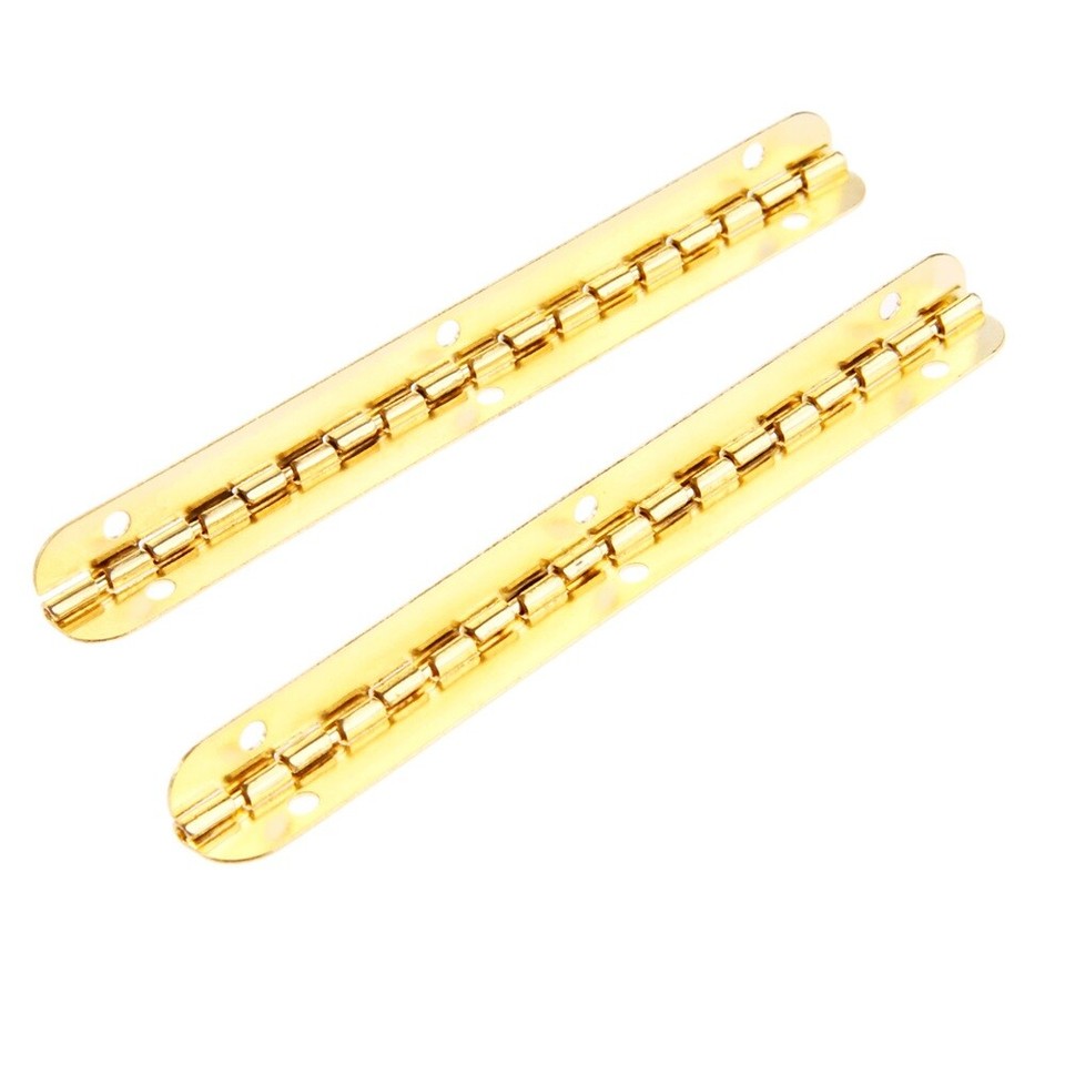 Gold Tone Hinges Jewelry Box Wine Chest Cabinet Interior Hinge Support ...