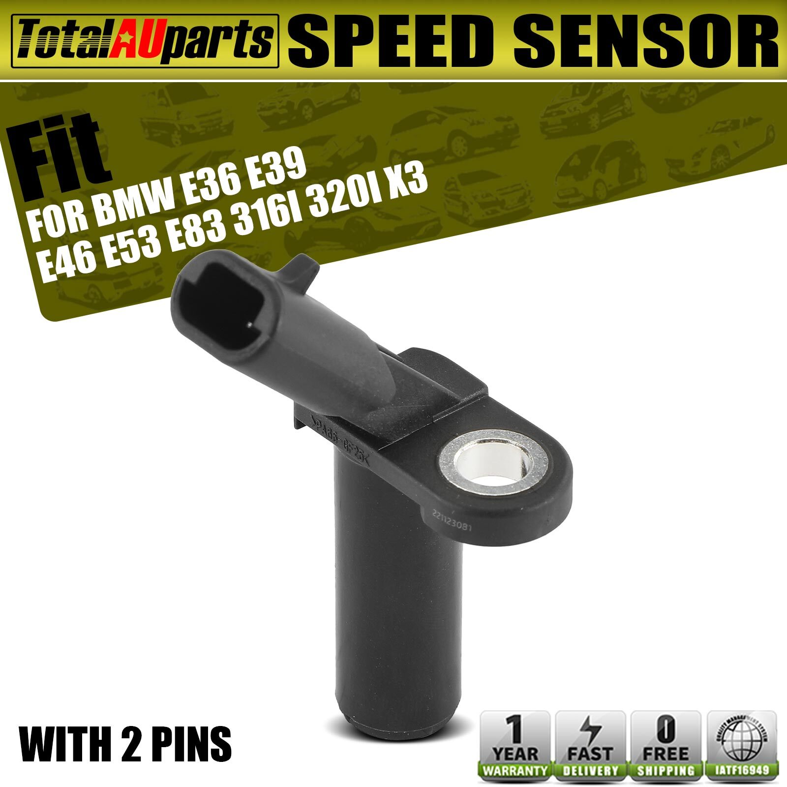 Automatic Trans Speed Sensor for BMW E46 E39 316i 318i 320i E83 X3 E53 ...