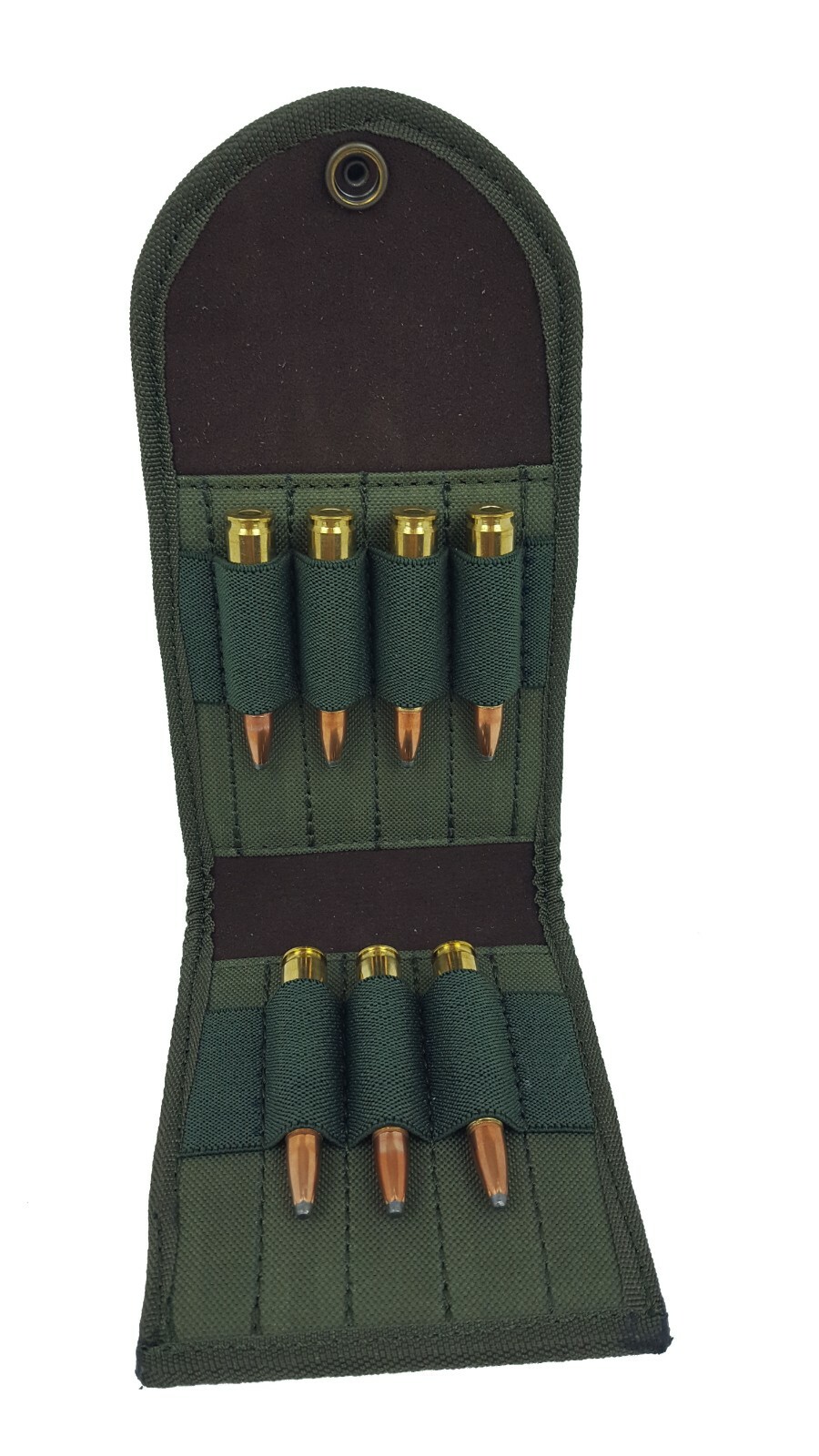 LEATHER BULLET WALLET, CORDURA BULLET WALLET, 7 ROUND.225 - .338 ...