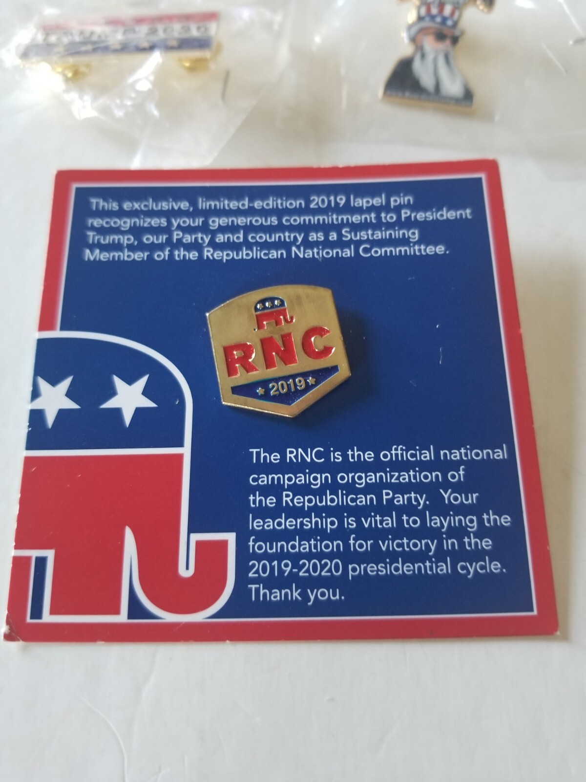 POLITICAL PINBACK LOT RNC TRUMP 2020 BEARDS FOR TRUMP | eBay
