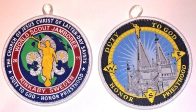 2011 Church of Jesus Christ of LDS Badge Sweden 22th World Boy Scout ...