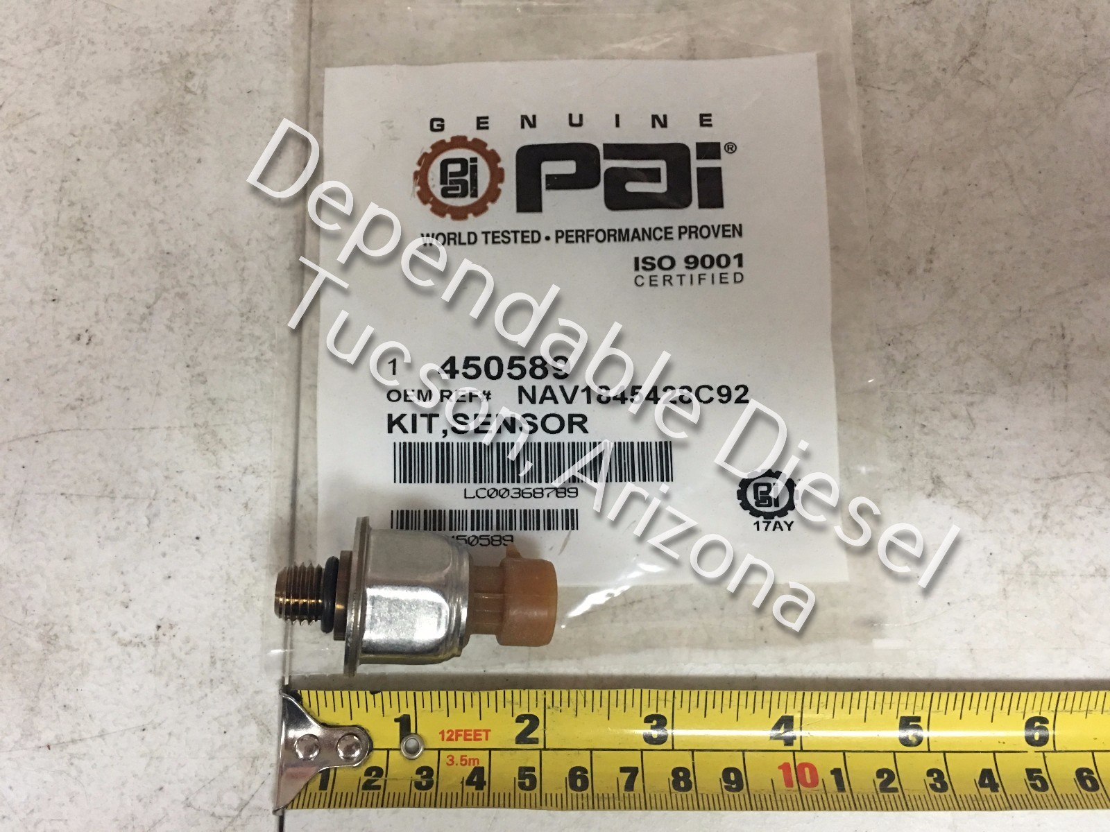 ICP Injector Pressure Sensor PAI 450589 Ref.# International 1845428C92 ...