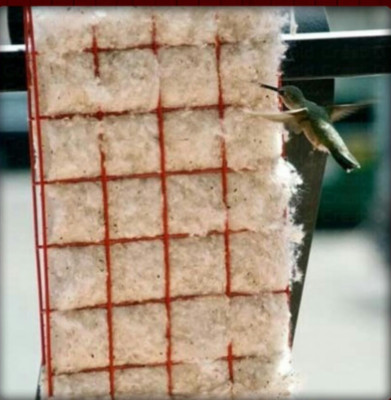 Hummingbird Helper NESTING MATERIAL & CAGE Songbird Essential HUMMER ...