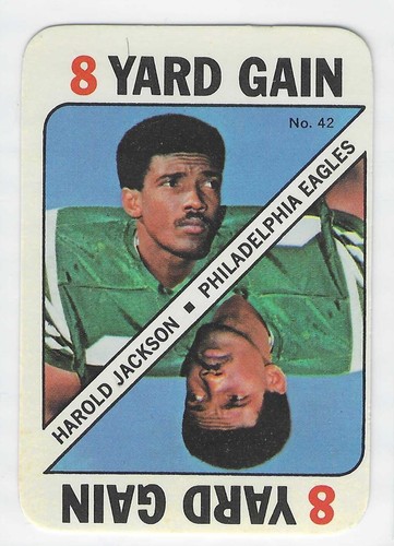1971 Topps Game #42 HAROLD JACKSON Philadelphia Eagles EX-MT | eBay