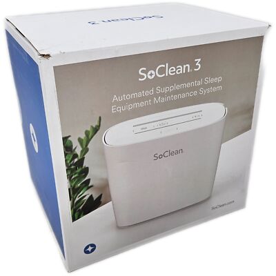SoClean 3 CPAP/BiPAP Sanitizing Machine - White (SC1400) New-Factory ...
