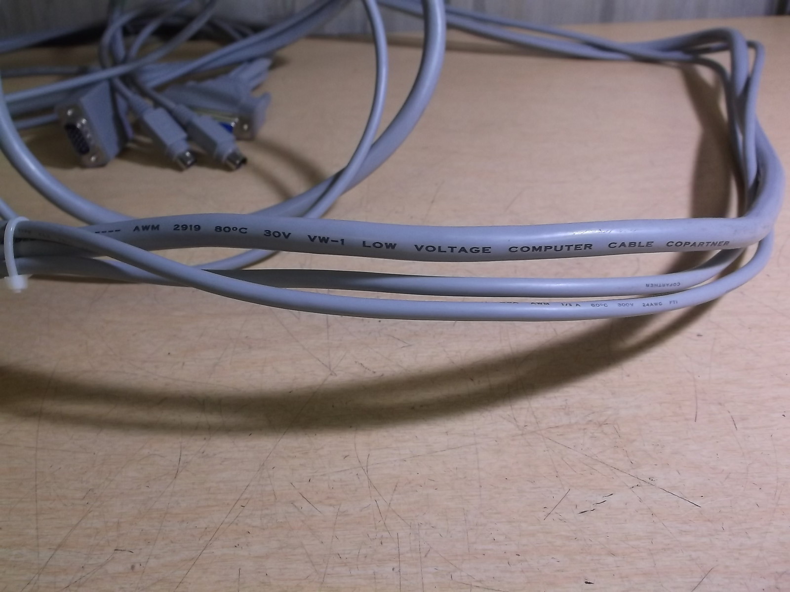 Low Voltage Computer Cable Copartner E139956 AWM 2919 9-1/2' Type A2 ...