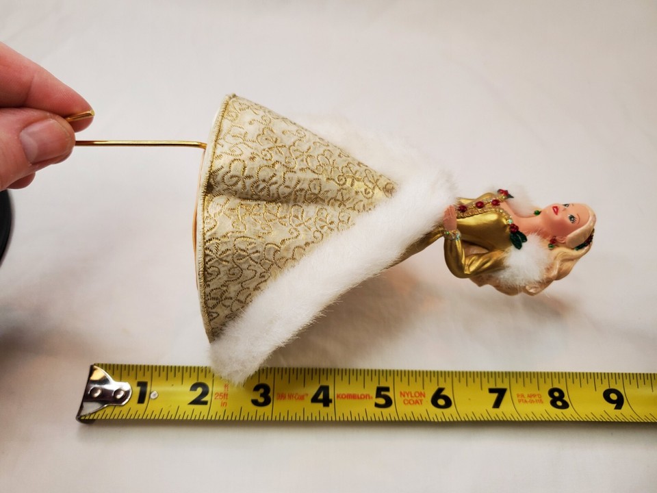 Vintage Barbie Christmas Stocking Hanger Mantel Hook Holder 1995 Mattel ...