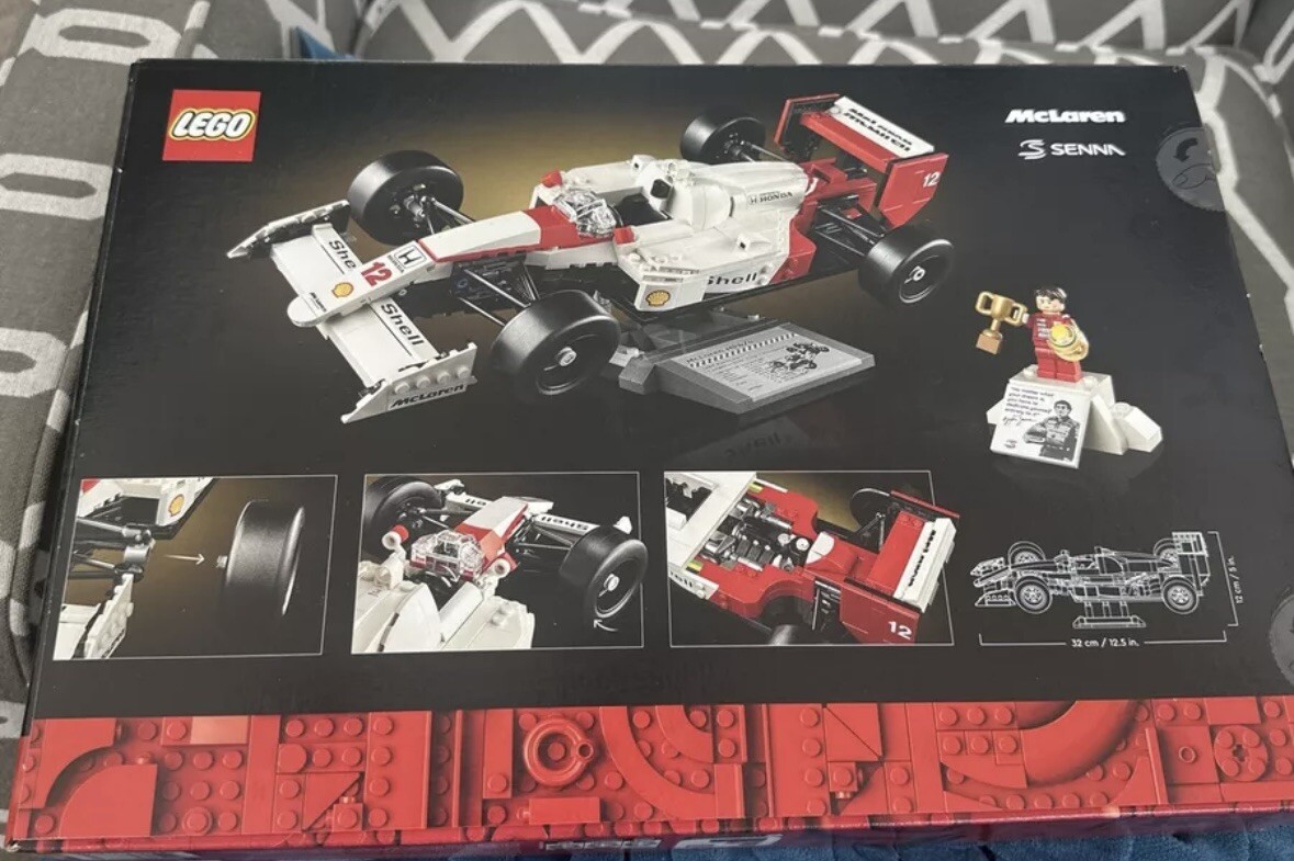 LEGO Icons: McLaren MP4/4 & Ayrton Senna (10330) | eBay