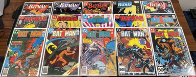 🔥🔑 VINTAGE BATMAN COMIC LOT | 57 BOOKS | KEYS & 1ST APPEARANCES 🔑🔥 | eBay
