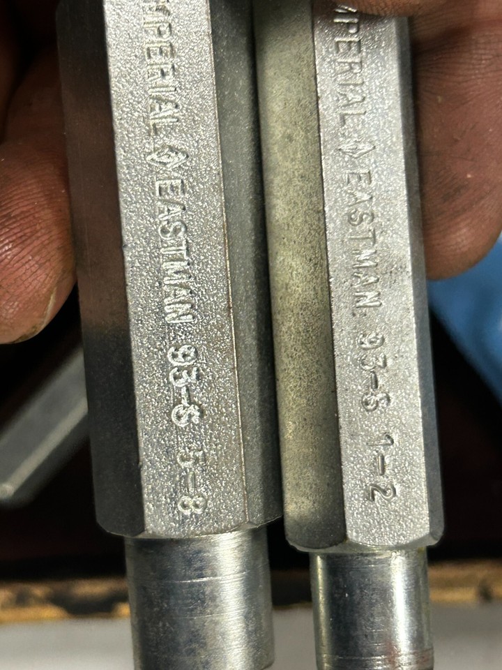 MACHINIST DrCc TOOL LATHE MILL Machinist Imperial Eastman Punch Set in ...