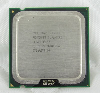 SLA3H Intel Pentium E2160 Processor HH80557PG0331M BX80557E2160 775 ...