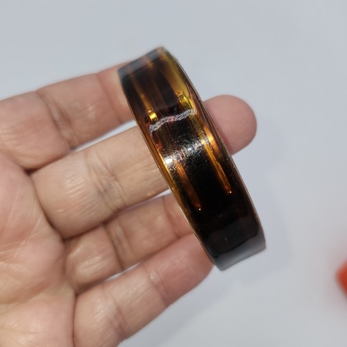 Vintage faux tortoise shell Ponytail holder France stay tight clip half ...