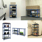 150 - 200 CM Shelving Rack Metal Shelves for Garage Home Storage Shed ...