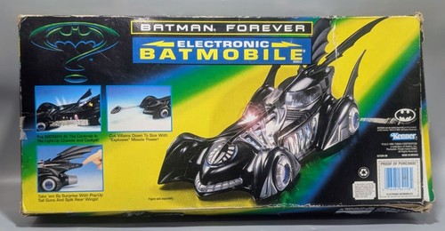 Batman Forever Kenner 1995 Electronic Batmobile NEW Open Box | eBay