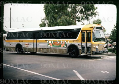 SCRTD-RTD. FLXIBLE BUS #7314. El Monte (CA). Original Slide 1981. | eBay