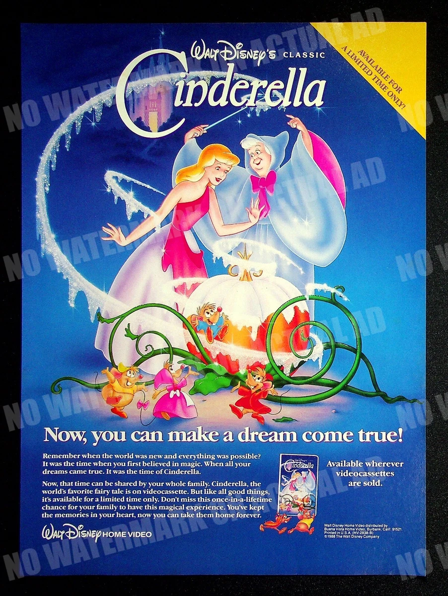 Animated Cinderella 1989