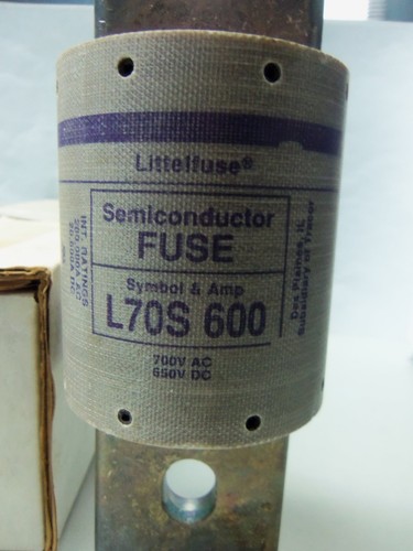 New Littelfuse L70S 600 Semiconductor Fuse FWP 600A 700V A70P600 NIB | eBay