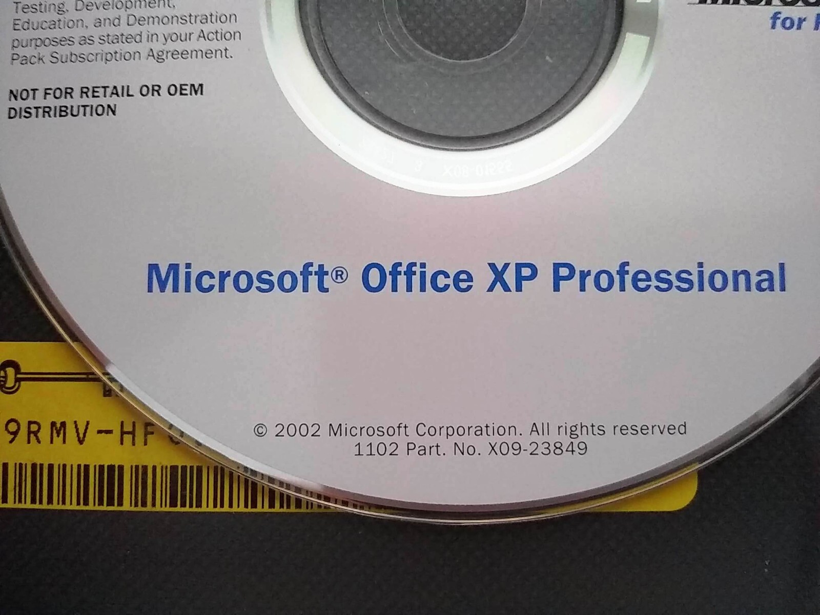 Microsoft Office XP Professional Full Version w/ Key & Permanent ...
