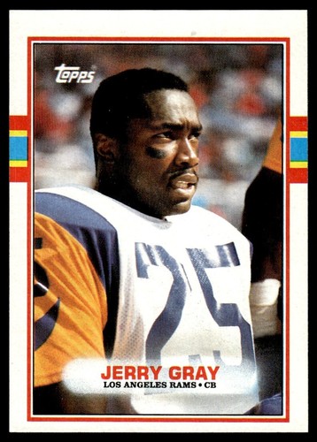 1989 Topps Jerry Gray Los Angeles Rams #131 | eBay