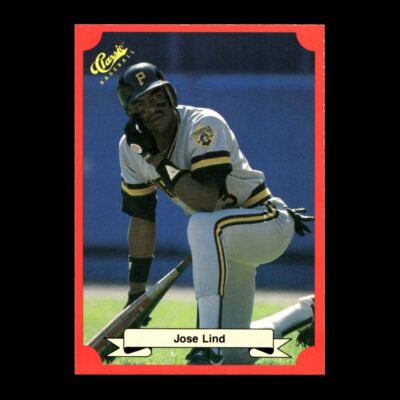 Jose Lind 1987 Classic Update Pittsburgh Pirates #195 R320G 93 | eBay