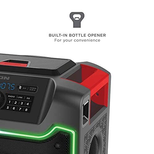 ION iPA125C Pathfinder 280° 8-in. 120-Watt All-Weather Bluetooth ...